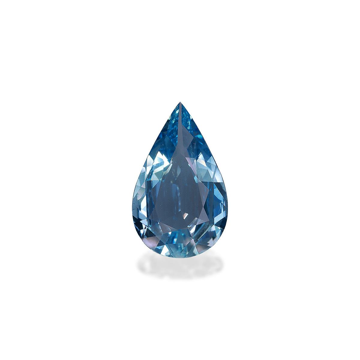 Aquamarine Gemstone - Natural Intense Blue to Green Certified Gemstone