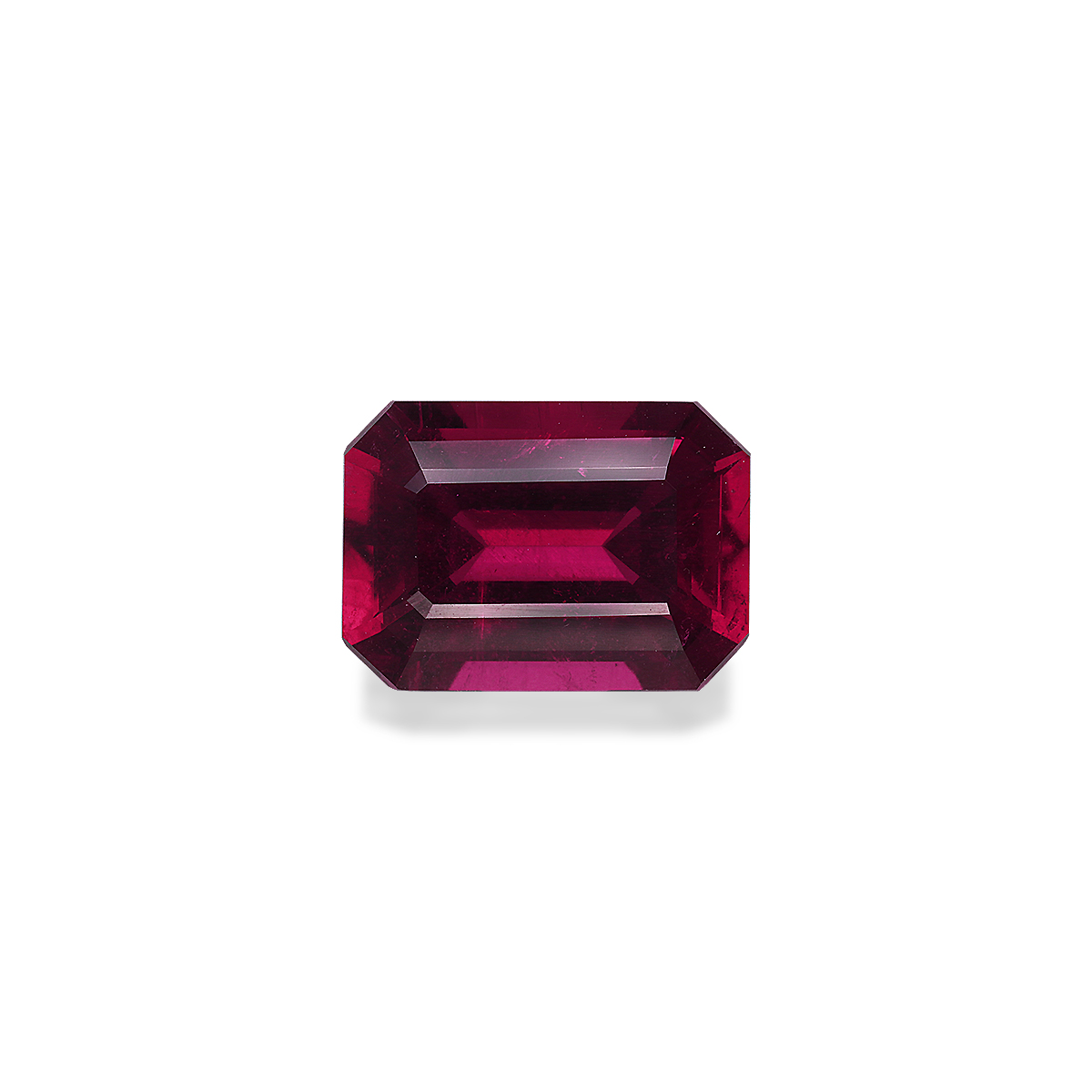 RL0973 : 6.84ct Rose Red Rubelite Emerald Cut 217$ per carat
