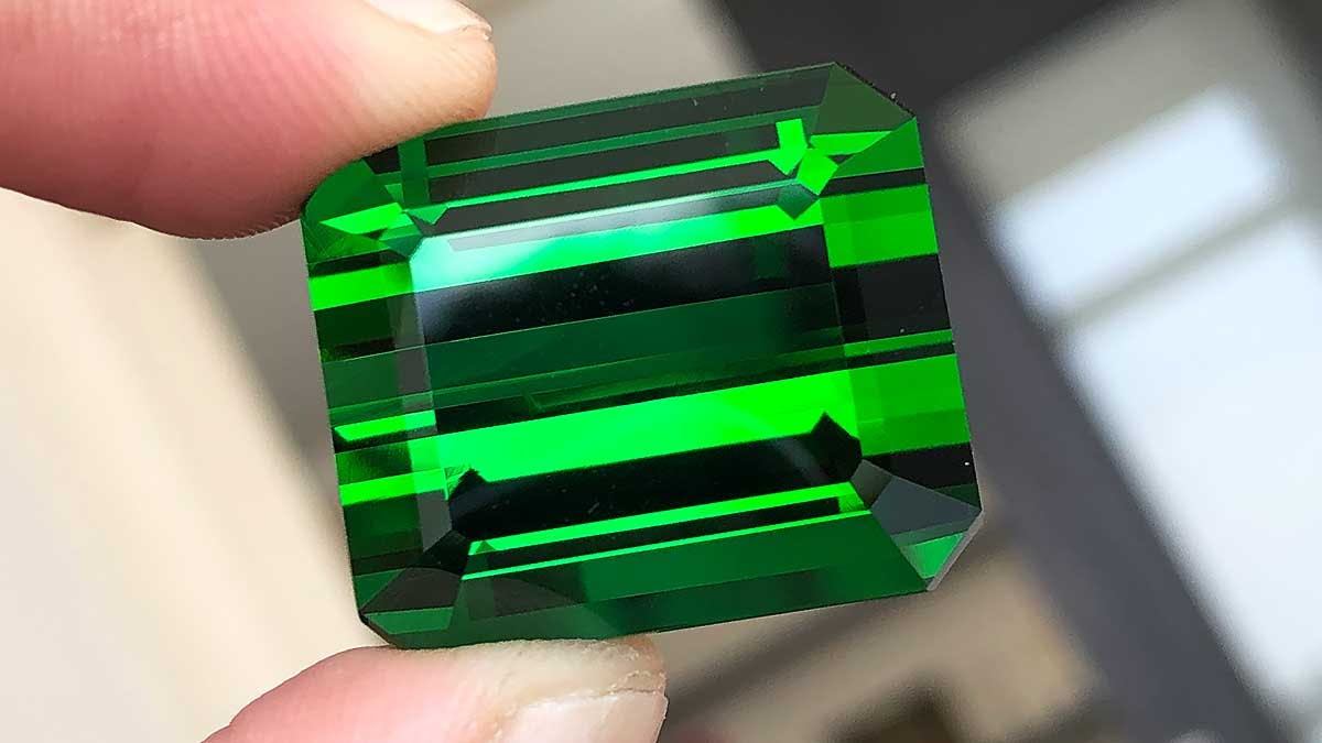 Vivid Green Tourmaline Certified - Natural Gems Online